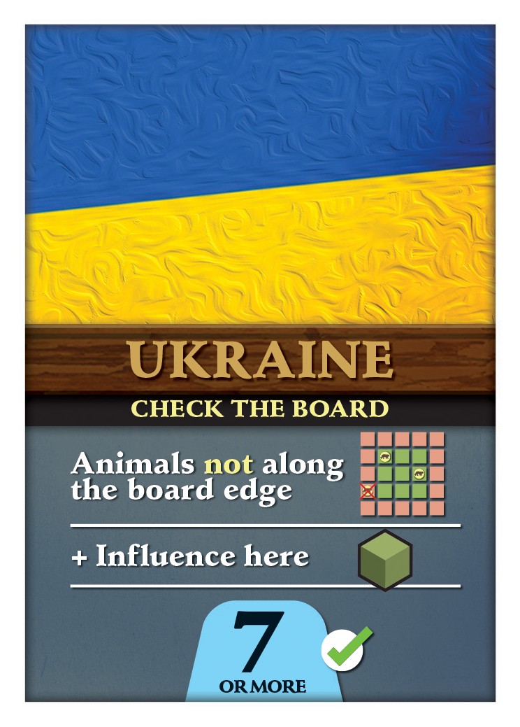 Endangered Ukrainian Ambassador Card